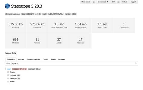 Webpack 打包可视化分析工具 webfem