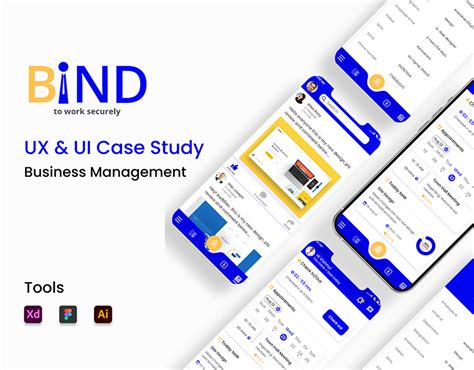 Ux Ui Case Study Business Management Behance