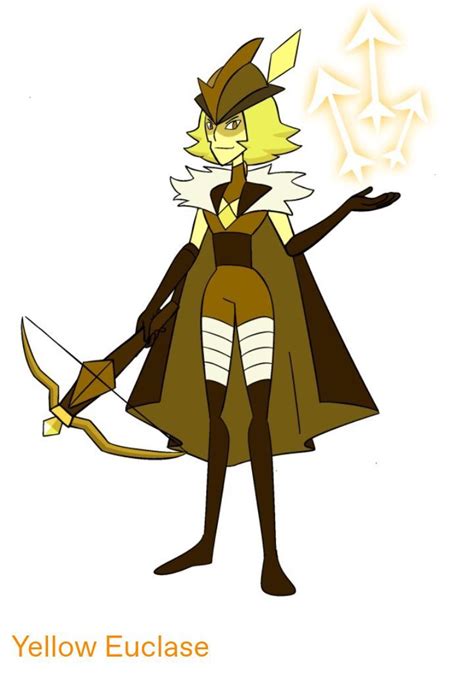 Yellow Euclase 💛 Steven Universe Characters Steven Universe Gem Steven Universe Oc