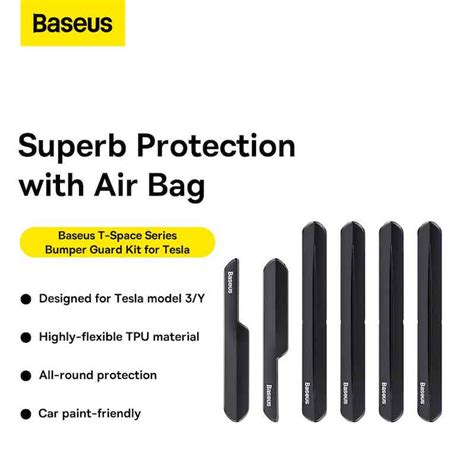 Комплект для защиты бампера Baseus T Space Bumper Guard Kit For Tesla купить в Минске