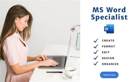 Format Edit Organize The Layout Of Ms Word Documents By Resumebureau Fiverr