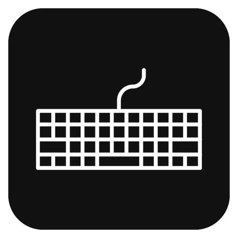 Premium Vector Keyboard Vector Illustration