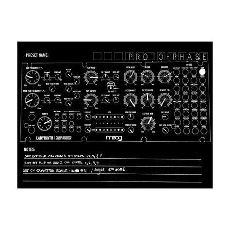 Moog Labyrinth Semi Modular Parallel Generative Analog Synthesizer B