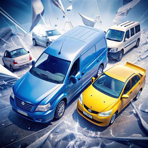 Automotive Collision Chaos Highimpact Crash Scenarios Premium Ai Generated Image