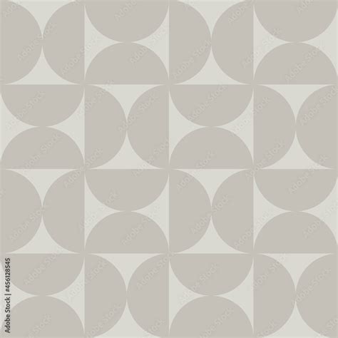 Bold Abstract Greige Seamless Vector Pattern Modern Monochrome