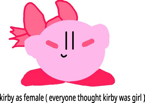 Pixilart If Kirby Was Female Uploaded By Woopsydaisywais