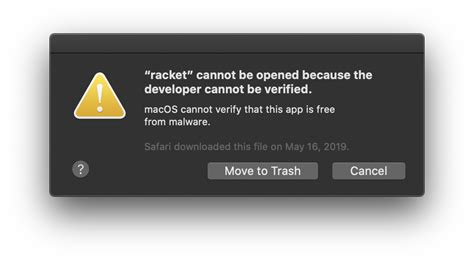 Macos Catalina Error “terraform” Cannot Be Opened Because The Developer Cannot Be Verified