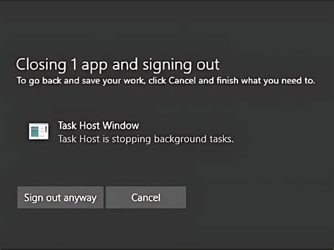 Task Host Window Preventing Shutdown 8 Quick Fixes To Try