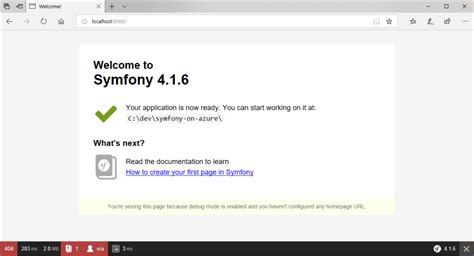 Desplegar Web App Con Symfony En Azure App Service Windows Returngis