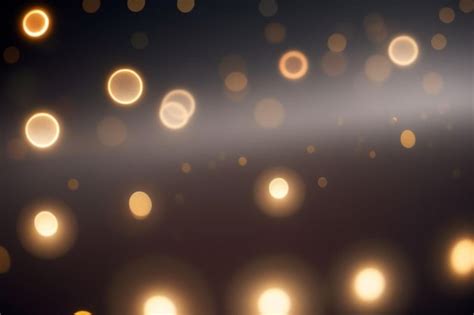 Premium Photo Vector Abstract Bokeh Lights Backgroundai Generate