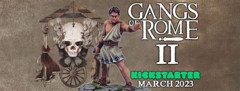 Footsore Miniatures Gangs Of Rome Ii Ankündigung Brückenkopf Das Tabletop Hobby