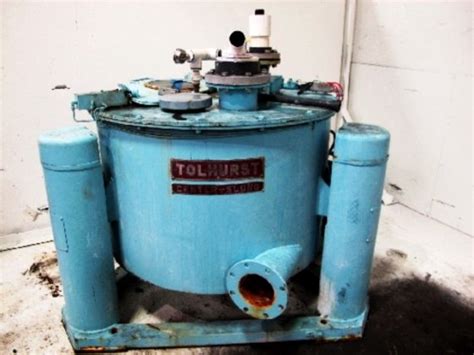 Tolhurst 40 X 24 Perforate Basket Centrifuge Ss Centrifuge World