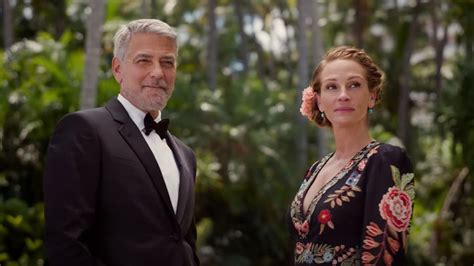 George Clooney Makes Julia Roberts Blush In ‘ticket To Paradise