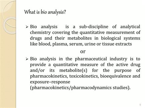 Bioanalysis Of Drugs From Biological Samples Pptx