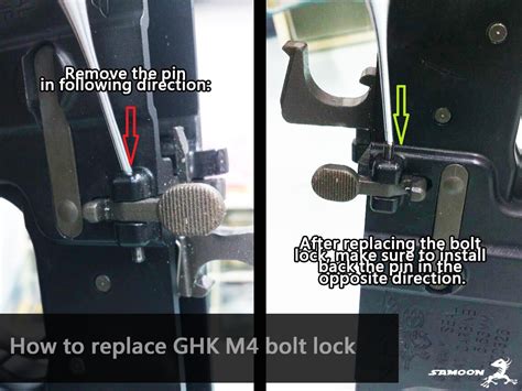 How To Replace GHK M4 Bolt Lock