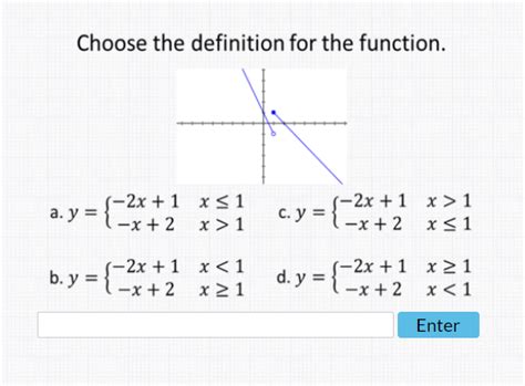Solved Choose The Definition For The Function Chegg