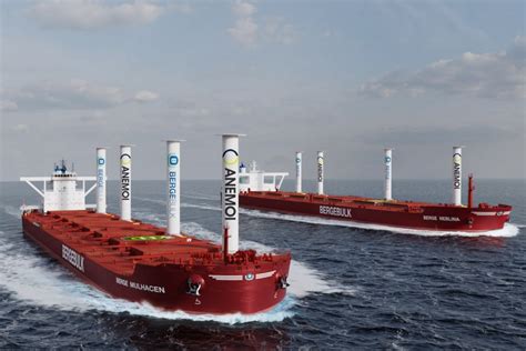 Berge Bulk To Fit Two Dry Bulk Carriers With Anemoi Rotor Sails Swz Maritime