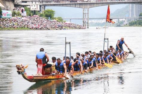 铜仁龙舟竞渡迎端午 百舸争流勇争先 张洪 沿河 思南