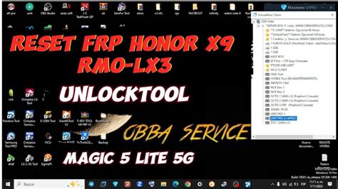 Frp Honor X Desbloqueo De Cuenta Google Unlocktool Youtube