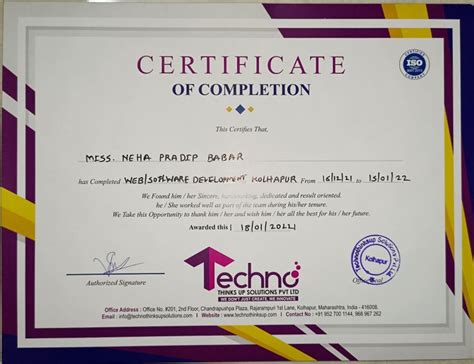 Neha Babar On Linkedin Intership Opportunity Technology