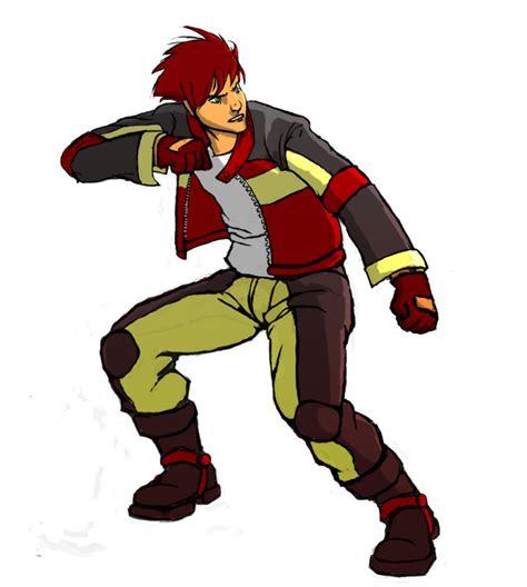 Red Fighter Dude By Cairos On Newgrounds