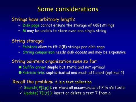 ppt string algorithms and data structures or tips and tricks for
