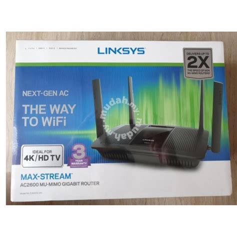 Brand New Seal Wrap Linksys EA Router Computers Tech Parts Accessories Networking On