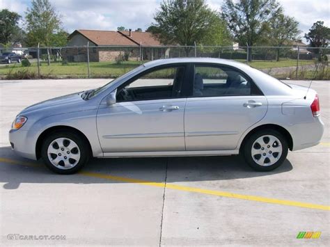 2007 Silver Kia Spectra Ex Sedan 1532943 Photo 2 Car