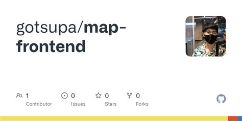 GitHub Gotsupa Map Frontend