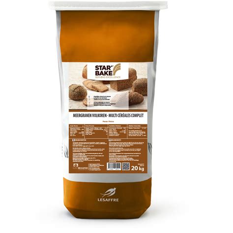 Starbake Meergranen Volkoren 20 Kg 63205 Algist Bruggeman Brood