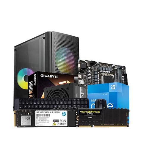 Intel Core I5 12400 12th Gen H610m H Ddr4 Pc Price In Bd