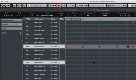 A Step By Step Guide To Using The Drum Editor In Cubase 9 5
