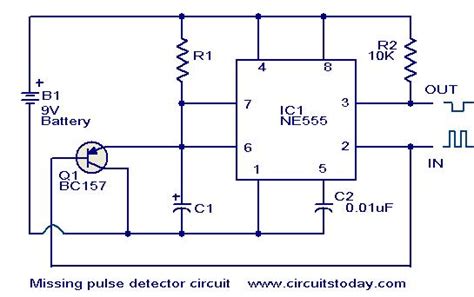 Circuit Missing Pulse Detector Circuit Using Ne555