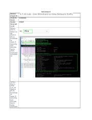 Lab Use Wireshark To View Network Traffic Docx Netlab Report NetLab Project ID