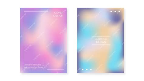 Premium Vector Colorful Gradient Mesh Background Template