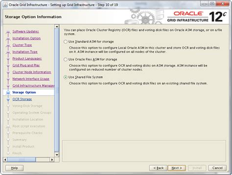 Installing 12c Rac On Linux Vm Install Oracle Grid Infrastructure Ora Training Blog