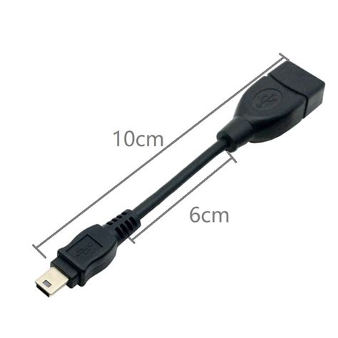10cm Mini Usb Male To Usb Female Host Otg Cable Ad Vicedeal