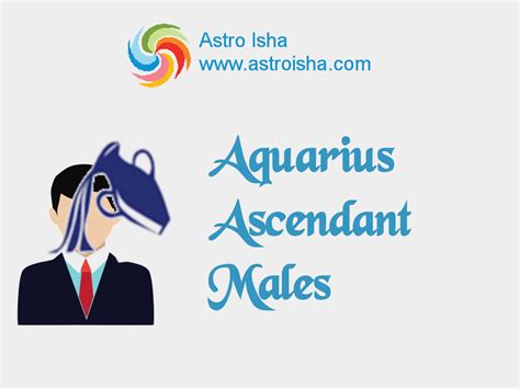 Aquarius Personality Male
