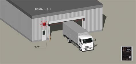 [安全対策05] 搬入口の高さ確認 使用事例 Sio 「現場力」を強化する Sus株式会社
