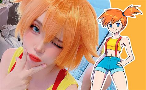 Umeko J En Un Encantador Cosplay Dedicado A Misty De Pok Mon