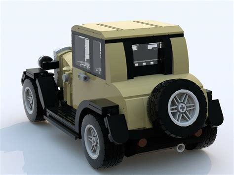 [ldd Moc] Ford Model T 1927 Lego Technic Mindstorms Model Team And Scale Modeling