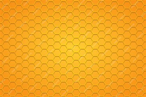 노란색 벌집 16 진수 패턴 배경 그라데이션 무료 벡터
