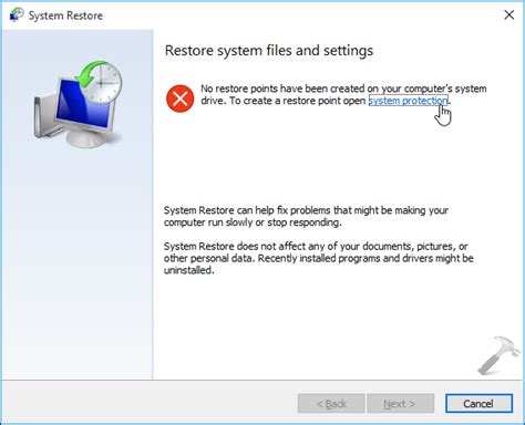 [how To] Configure And Use System Restore In Windows 10