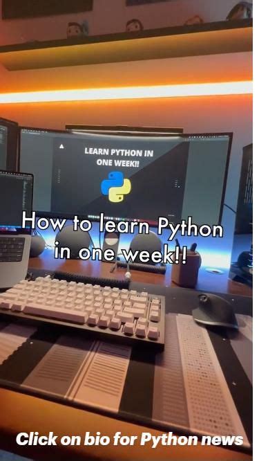 Learn Python In One Week