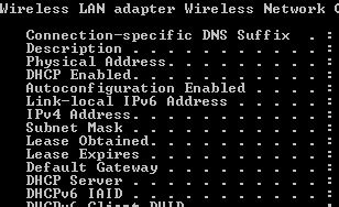 Comment Trouver L Adresse IP De Mon Serveur DHCP Via Une Invite De