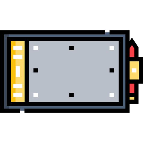 Graphic Tablet Detailed Straight Lineal Color Icon
