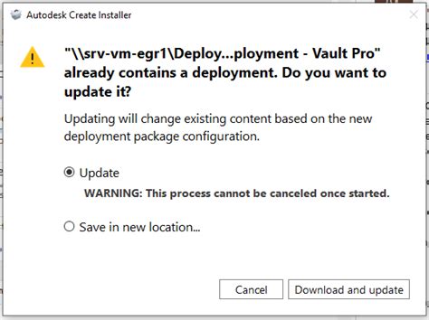 Solved How Do I Add Updates To My Custom Deployment Autodesk Community