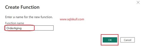 Create Custom Function To Get Two Dates Difference Sql Bi Tutorials