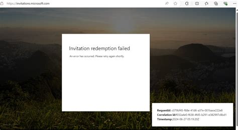 Azure Portal Access Invite Is Failing For Read Only User With Error