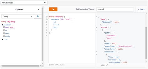 How To Use Lambda Authorization With Appsync Advanced Web Machinery